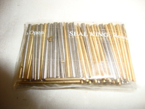 100 PCS BRASS & STEEL TAPERED PIN ASSORTMENT | eBay