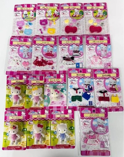 Sanrio Hello Kitty Mimmy Daniel Fifi Dress-Up Doll & Clothes Set of 17 ...