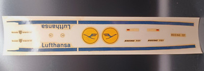 Unknown | No. ? | 1:144? Boeing 727 Lufthansa Decals | eBay