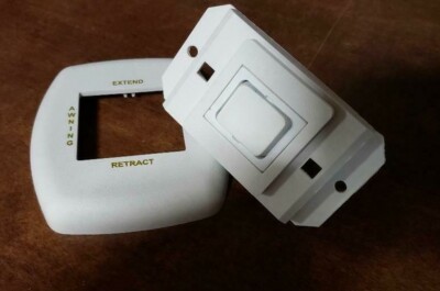 RV 12VDC White Extend/Retract Awning Control Switch | Sigma