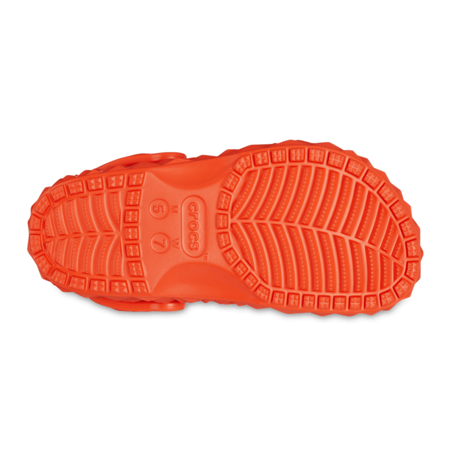NEW CROCS CLASSIC GEOMETRIC CLOG 209563 Lava RED ORANGE UNISEX | eBay