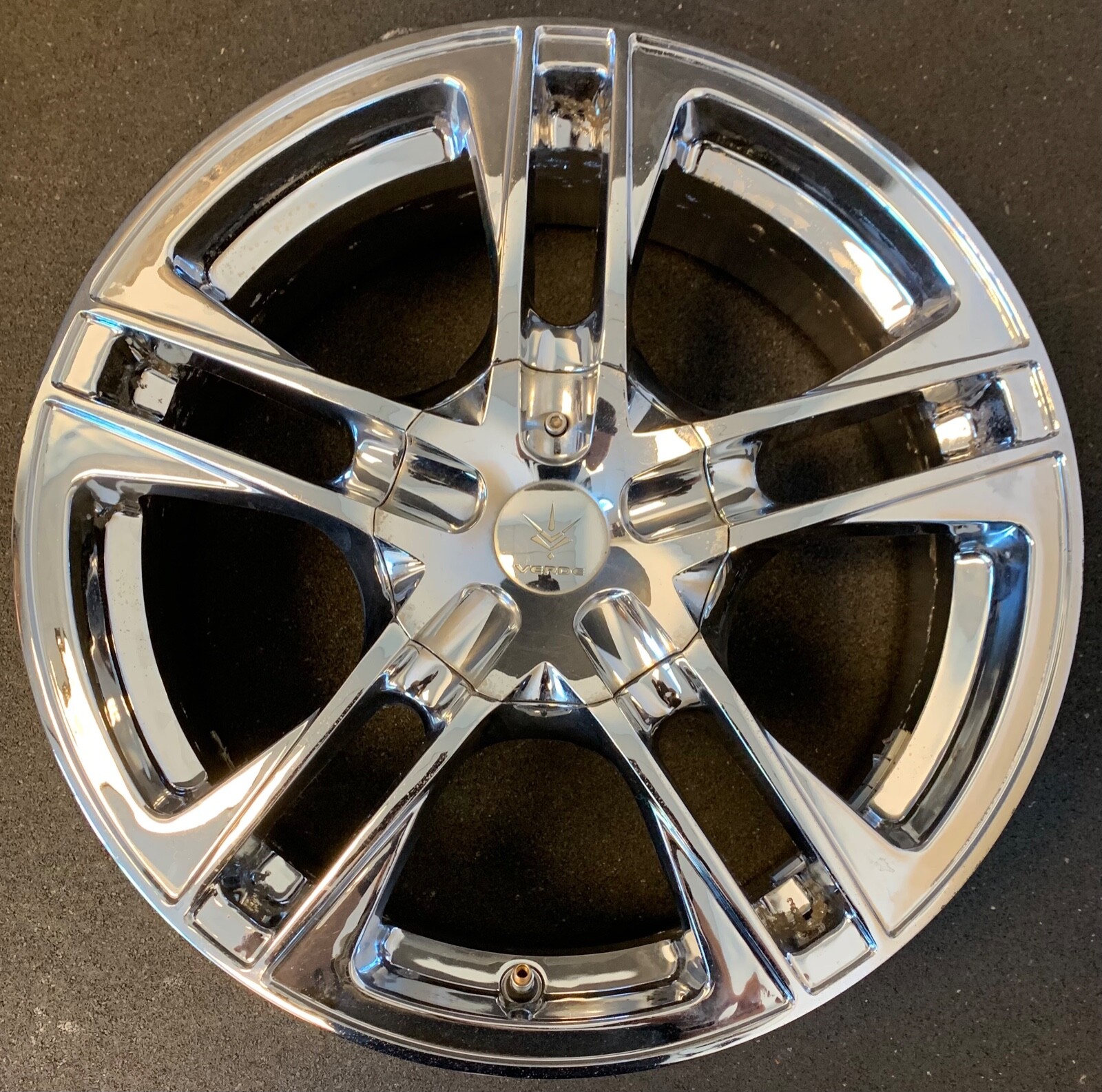 (4) Verde Vseries V36 Protocol Chrome Wheels Rims + Caps 17" | eBay