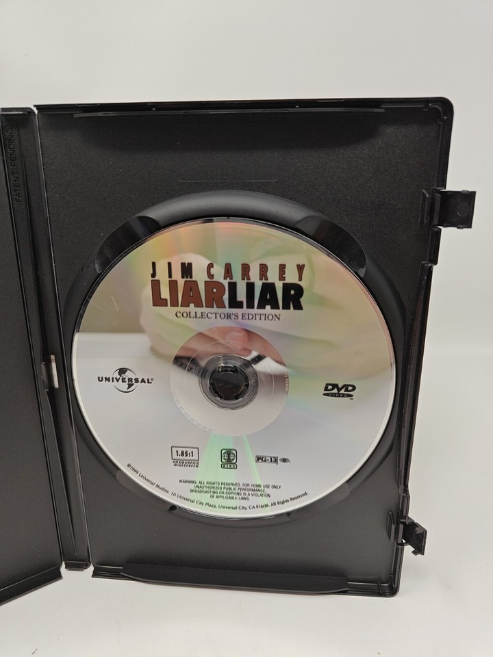 Liar Liar DVD Widescreen 1997 (Jim Carrey, Maura Tierney, Jennifer ...