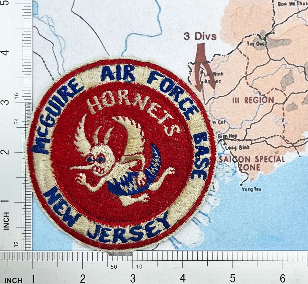 patch , us air force patch-mcguire afb new jersey hornets patch , c5 ...