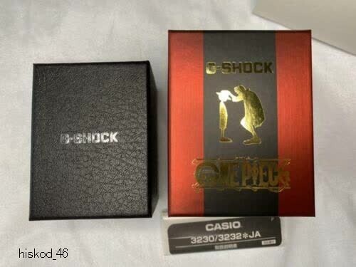 Casio G-SHOCK x One Piece Collaboration Limited Monkey D. Luffy Red ...