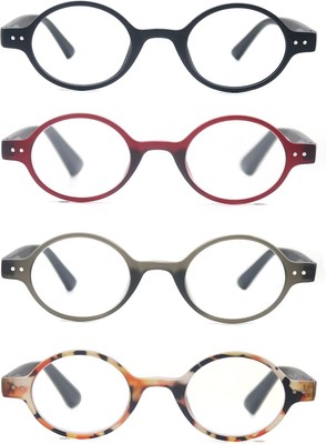 Reading Glasses Women Men Cute round Readers +1.50 Stylish Funky ...
