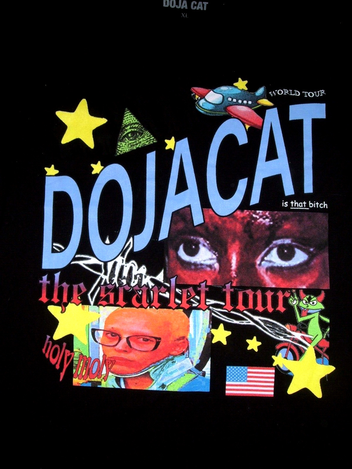 Doja Cat Official Merch The Scarlet Tour Concert T-Sh… - Gem