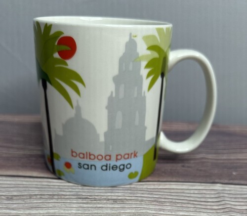 STARBUCKS 18 oz Balboa Park SAN DIEGO Collectible Coffee Tea Mug Cup ...