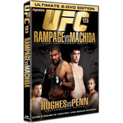 UFC 123 - Rampage vs. Machida DVD (2 Discs) 5021123142236 | eBay UK