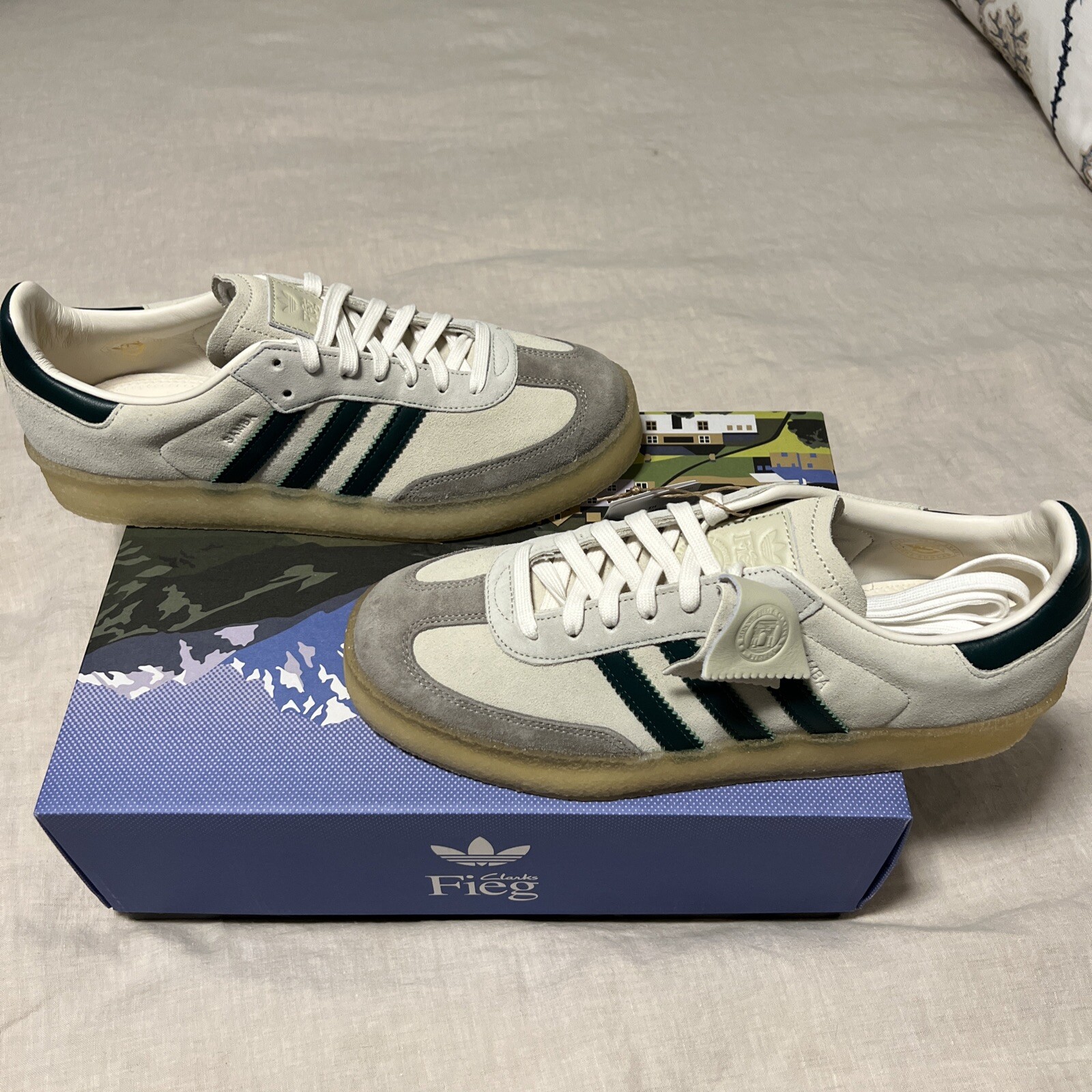 Size+11+-+adidas+Samba+Ronnie+Fieg+x+Clarks+x+8th+Street+Low+Chalk ...