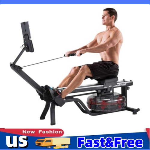 Water Rowing Machines for Home, Rower Machine with Digital Monitor, 380 ...