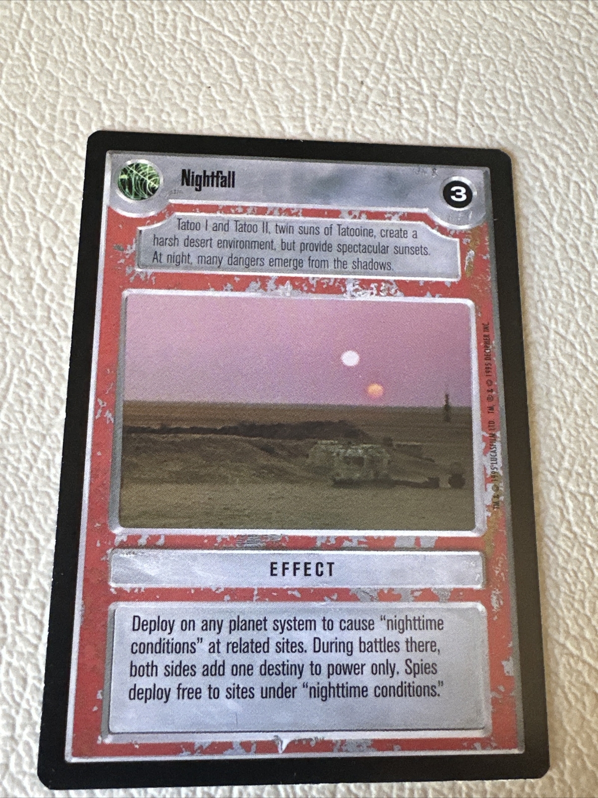 SWCCG: Nightfall SW Star Wars CCG Decipher | eBay