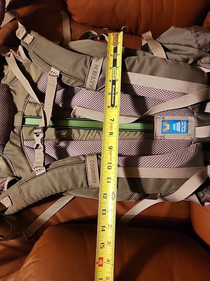 Kelty Unisex Courser 40 Backpack Green/Gray Hiking Travelling Camping ...