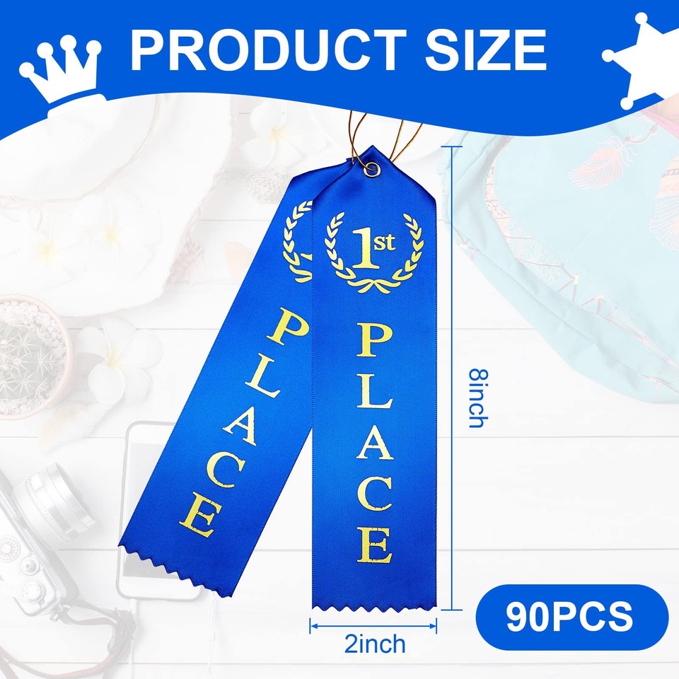 1st Place Quality Award Ribbons First Place Ribbon Blue Winner Ribbons ...