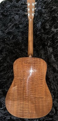 Foley guitar #363 “BLUEGRASS SPECIAL” Quilted Mahogany Dreadnought | eBay