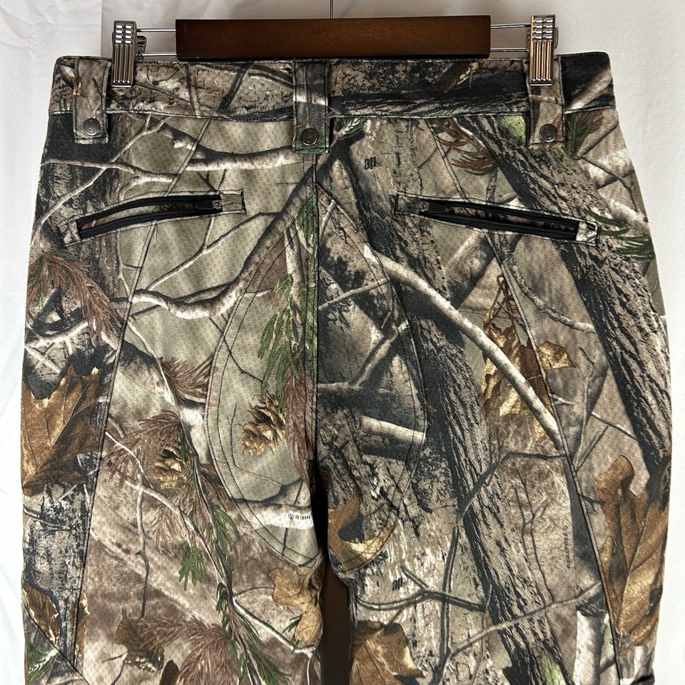 SHE Outdoor Women’s M Fleece Lined Realtree Camouflage Hunting Cargo ...