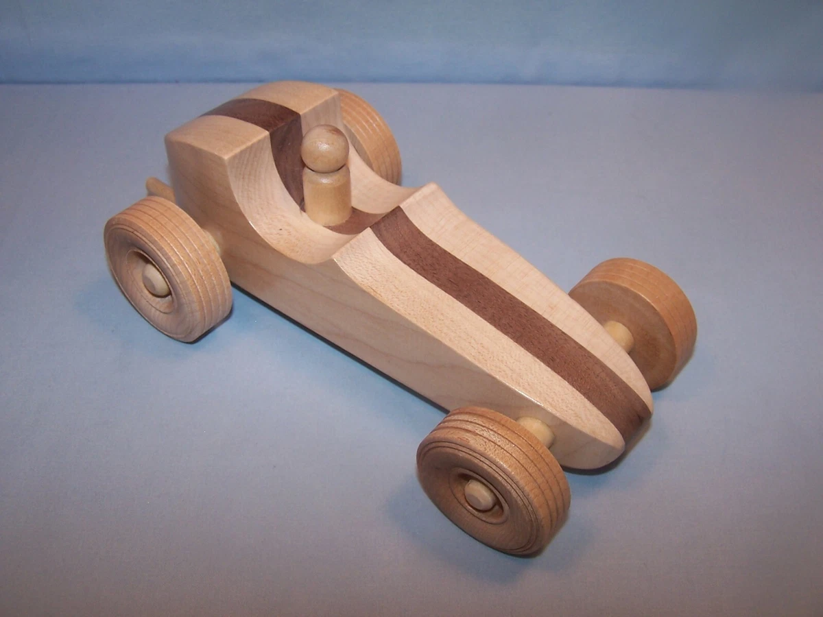 Homemade Wooden Race Car