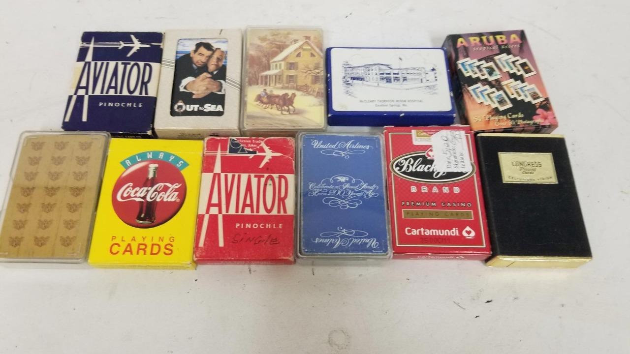 11 Sets of Vintage Playing Cards | eBay
