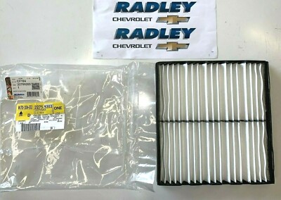 NEW OEM GM Cabin Air Filter for Chevy Suburban Yukon Silverado 22759203 ...