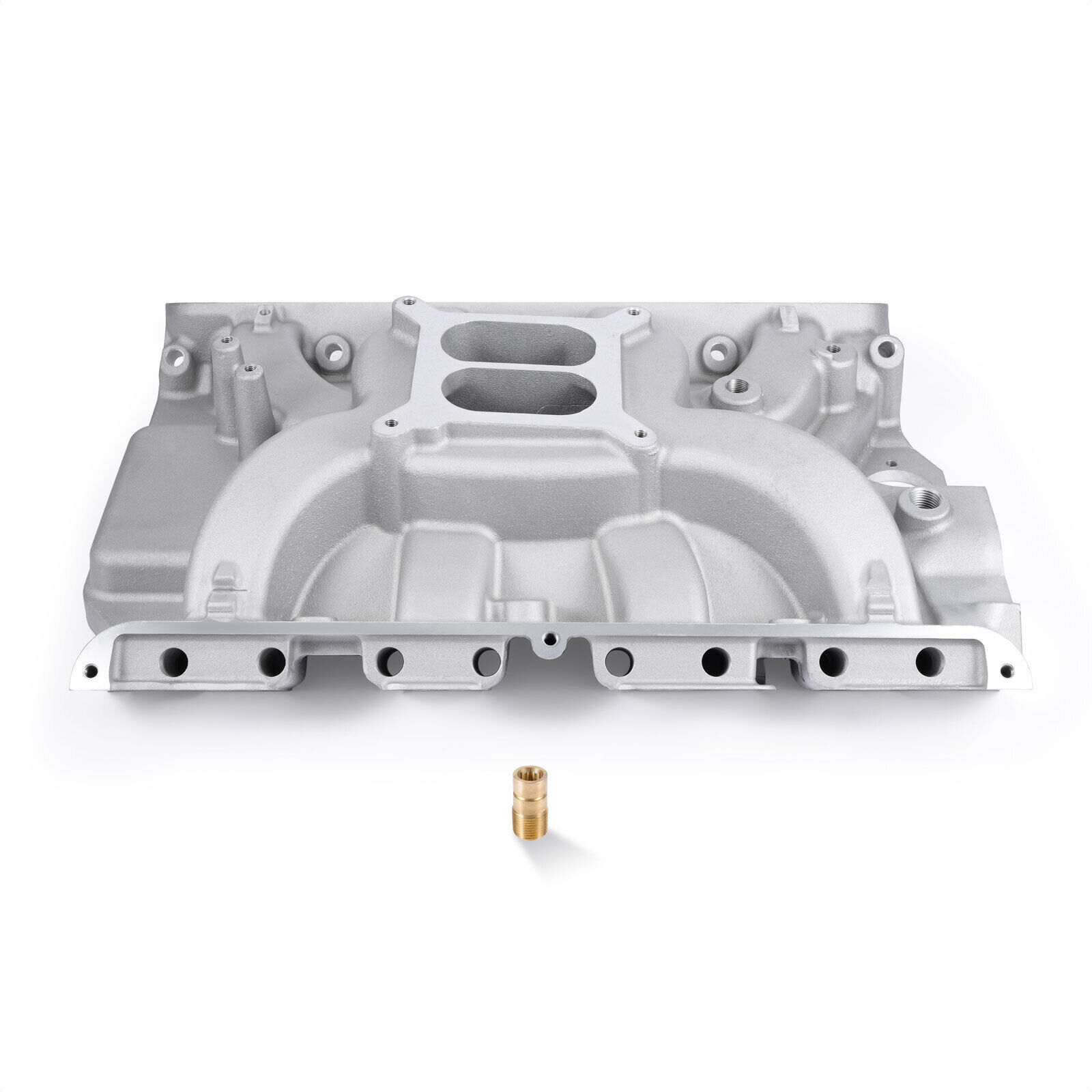 Aluminum Dual Plane Intake Manifold Fit For Ford FE 360 390 406 410 427 ...