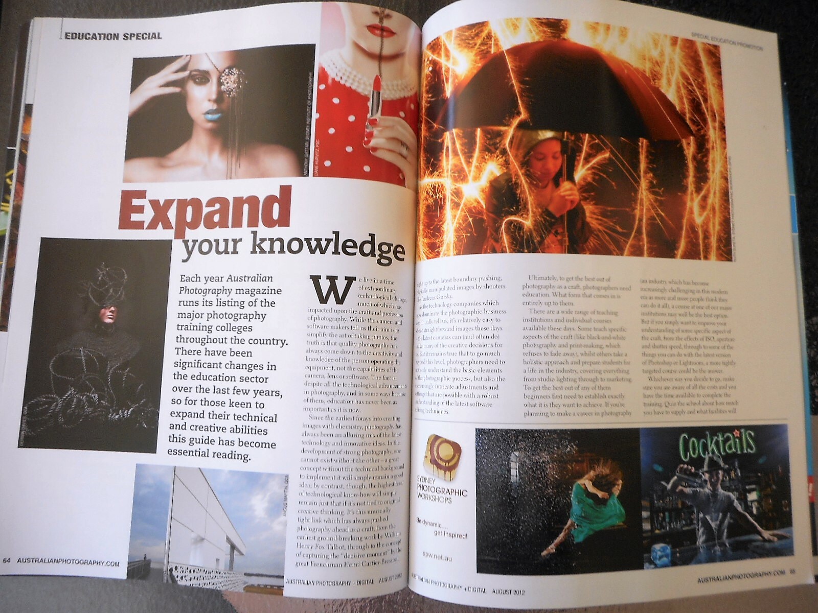 Australian Photography + Digital Magazine August 2012 Nature Flash Tone ...