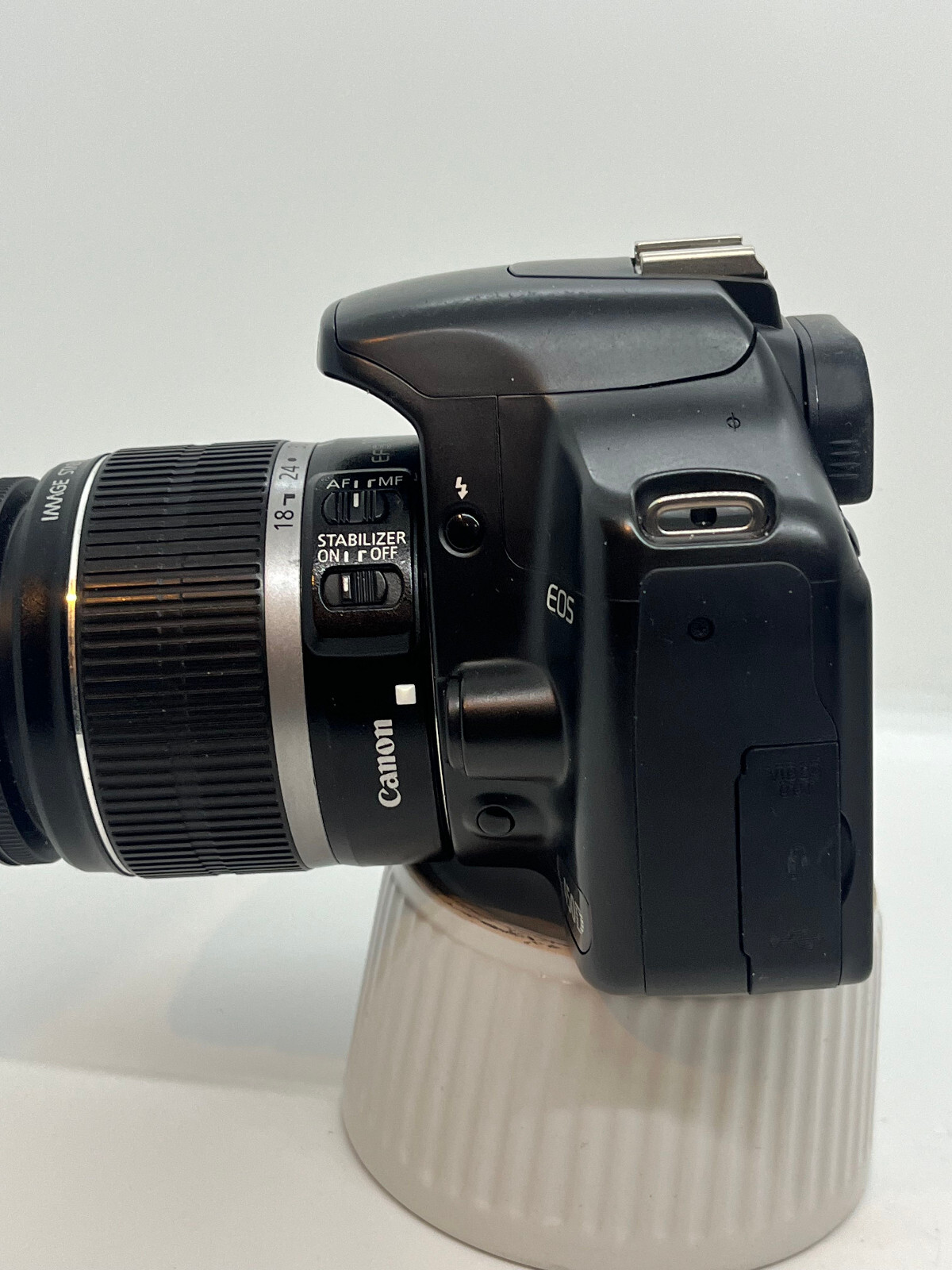 Canon EOS 450D 12.2 MP Digital SLR Camera - Black (EF-S 18-55 mm IS ...