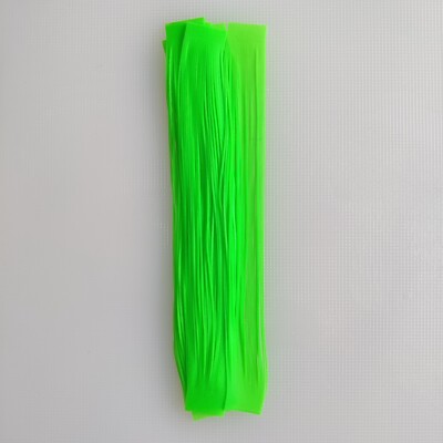 S1936 Green Glow Silicone Tabs 100tabs Fishing Skirts Material | eBay