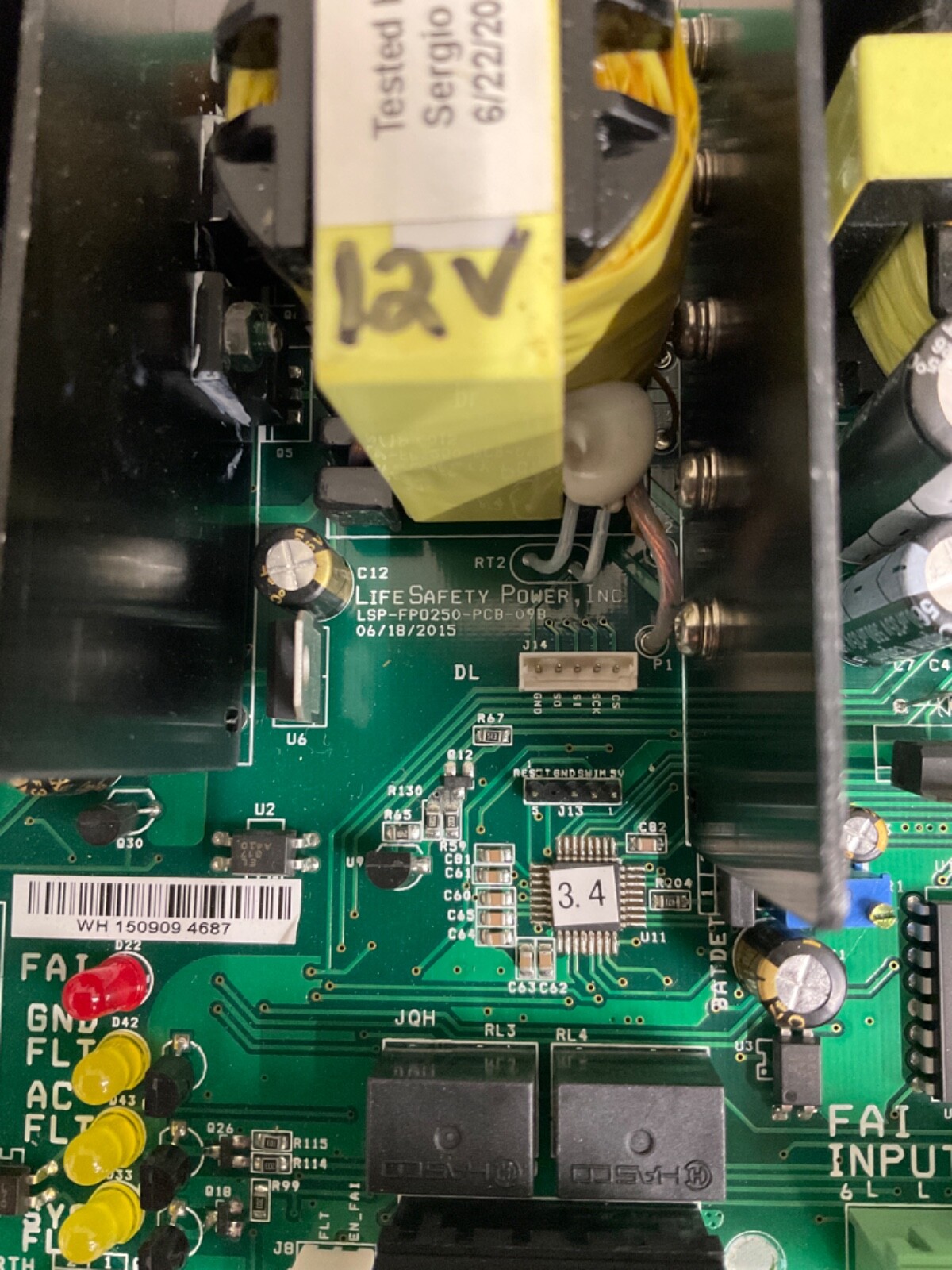 LifeSafety FlexPower AC Power Supply (LSP-FPO250-PCB-09B) | eBay