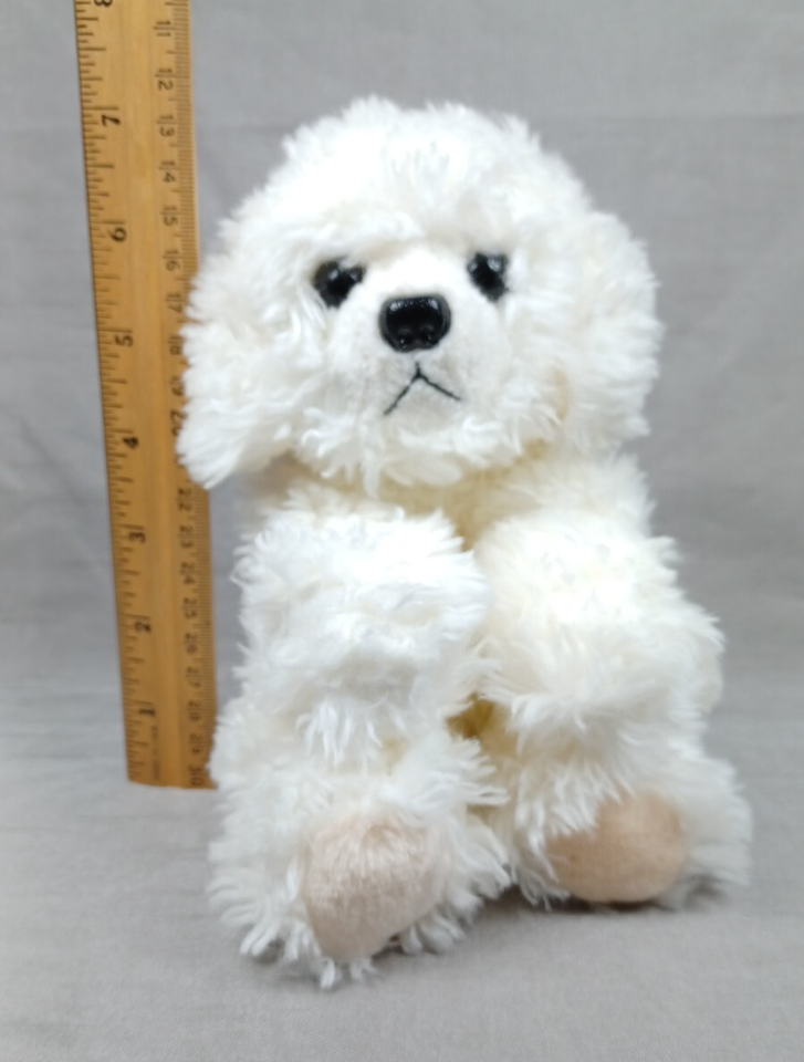 Russ Muffin Dog Plush Bichon Frise 7 Inch Stuffed Animal Toy | eBay