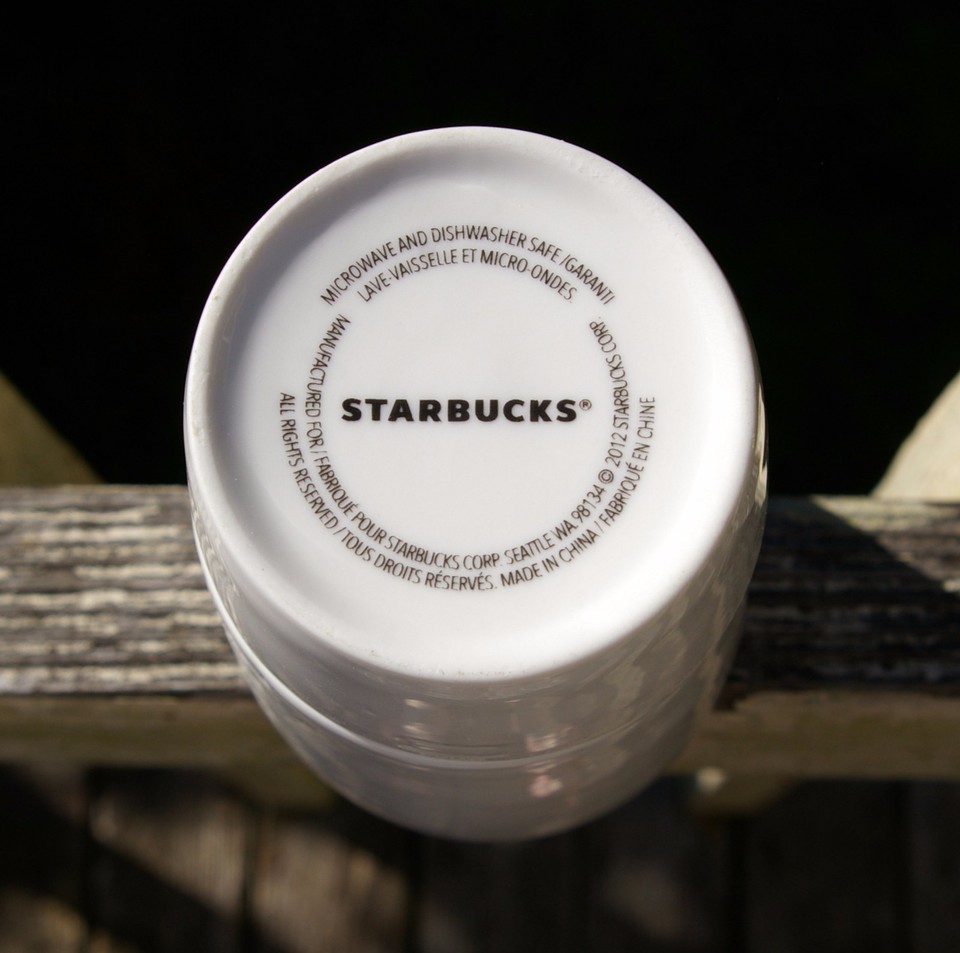 Starbucks Coffee Company 2012 Stacking To Go Cup Style Snack Measuring ...