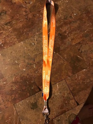 * Battle at Bristol Tenn Vols Va Tech LANYARD Keychain Badge Official ...