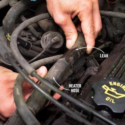 Radiator Hose Split Leaking Dripping Water Repair Pipe Tape Band Seals ...