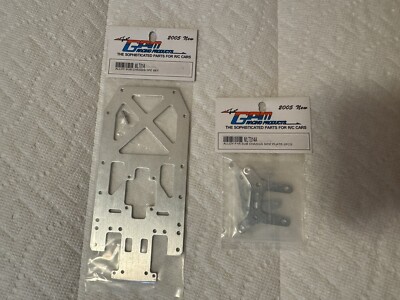 Losi Mini LST 1/18 GPM Alloy Front Chassis Plate & Front And Rear Side ...