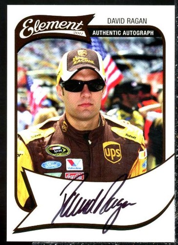 David Ragan Card 2011 Element Autographs #44 | eBay