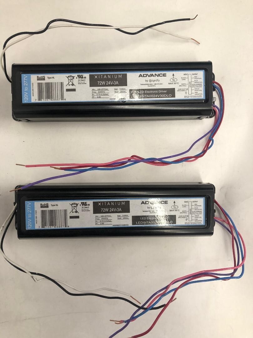Replacement Led Drivers SRB-LD Side Entry Bridge Advance Xitanium SR ...