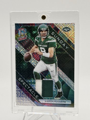 2023 Panini Spectra - Sunday Spectacle Aaron Rodgers #SS-ARO Meta Prizm ...