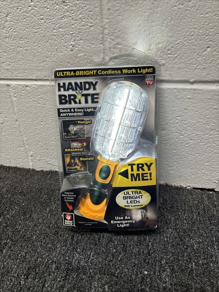 Ontel "Handy Brite" Ultra-Bright Cordless Work Light | eBay