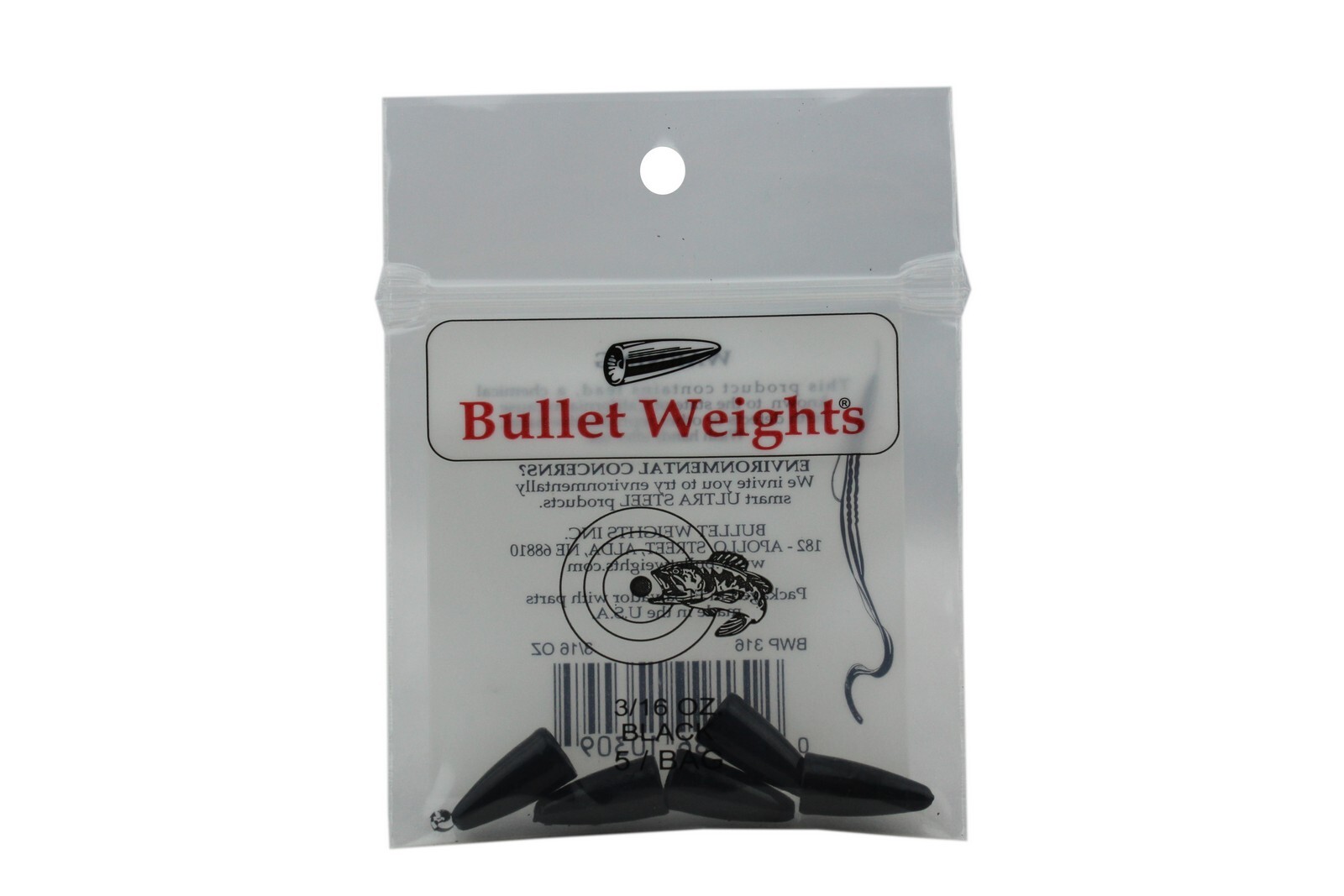 Bullet Weights Black Worm / Slip Sinkers 1/64oz to 1oz Packages NOS ...