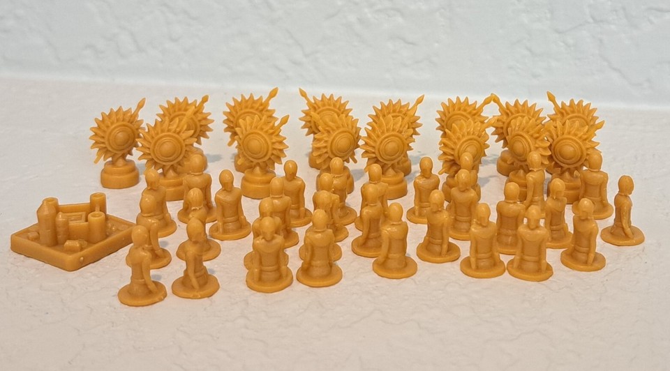 Risk Game of Thrones Gold Martell Sun Replacement Army Pieces USAopoly ...