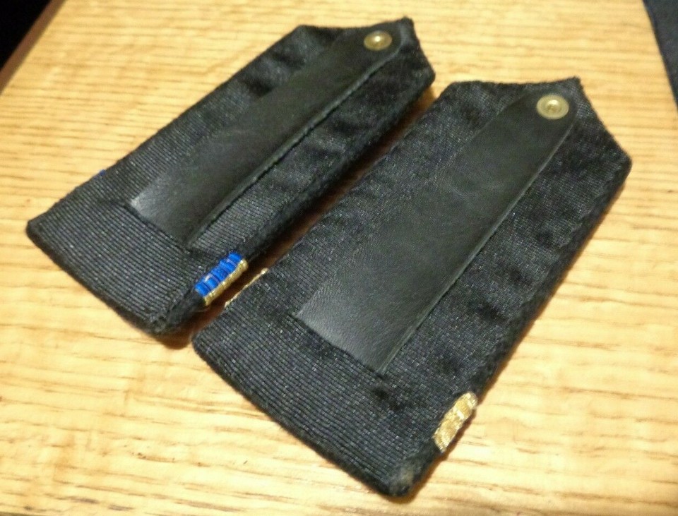 NAVY CWO3 WARRANT OFFICER SERVICE DRESS HARD EPAULET SHOULDER RANK CT ...