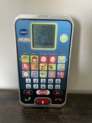 VTech Call and Chat Learning Phone & Games Ages 2-5 With Batteries ...