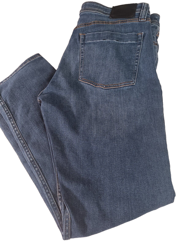 Revtown 'Sharp' Men's Jeans 34 x 30 Straight Leg Slim Fit Medium Wash 5 ...