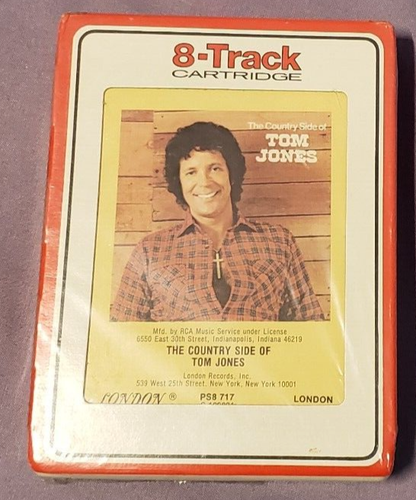Tom Jones – The Country Side of Tom Jones 8-Track Tape SEALED Vintage ...
