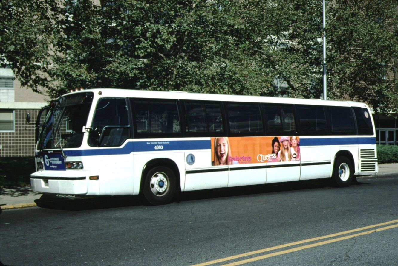 New York City Metro Transit GM RTS Bus Original Kodachrome Kodak slide ...