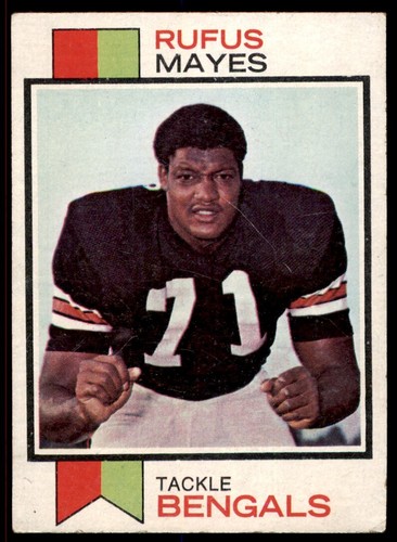1973 Topps #268 Rufus Mayes RC Cincinnati Bengals | eBay