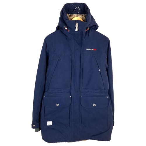 DIDRIKSONS STORM SYSTEM Women's Parka Jacket Size 40 L Hooded Insulated ...