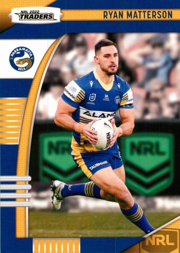2022 PARRAMATTA EELS NRL Card RYAN MATTERSON Traders | eBay Australia