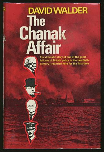 THE CHANAK AFFAIR By David Walder - Hardcover *Excellent Condition* | eBay