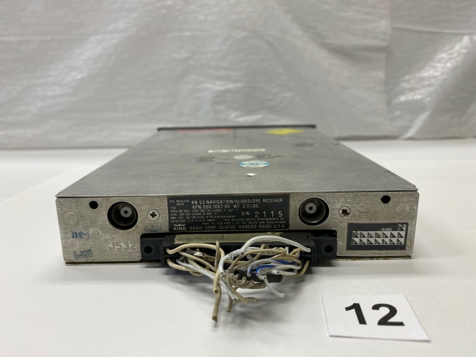 Bendix King KN 53 with plug - P/N 066-1067-00 | Avionics Warranty (As ...