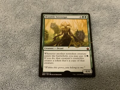 MTG Magic Bramble Sovereign Signed Artist Proof x1 BBD Lucas Graciano ...